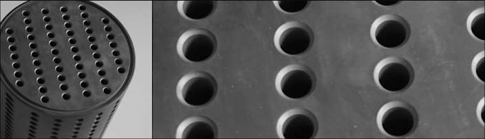 Silicon carbide block heat exchanger – Wilk-Graphite Equipment for the CPI